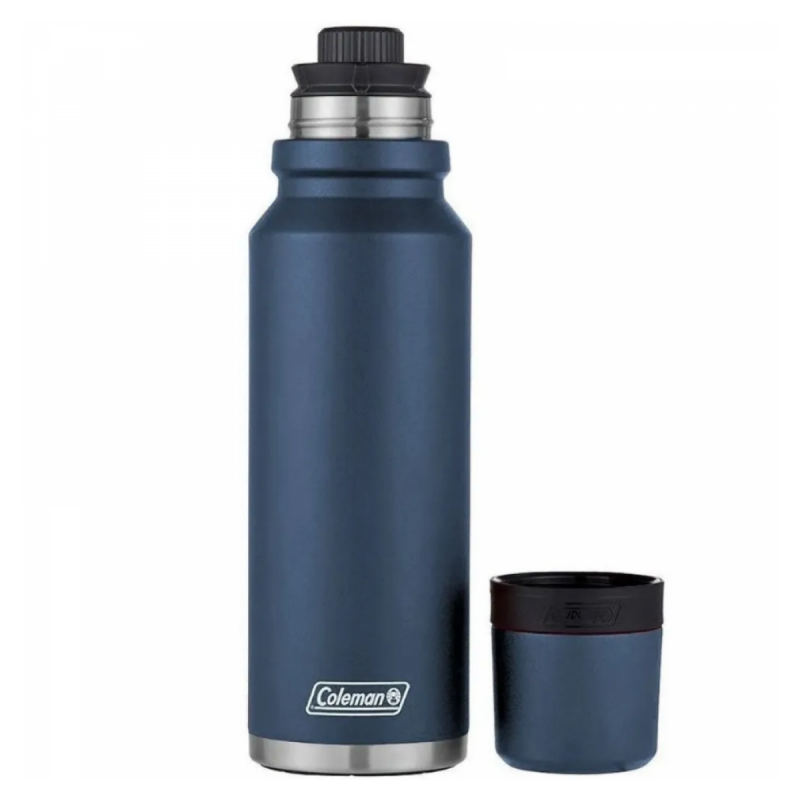 TERMO COLEMAN ACERO INOXIDABLE 1.2L AZUL MATERO