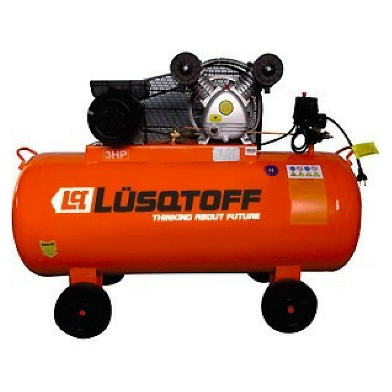 Compresor Lusqtoff Monofásico LC30100 3HP Tanque 100Lts