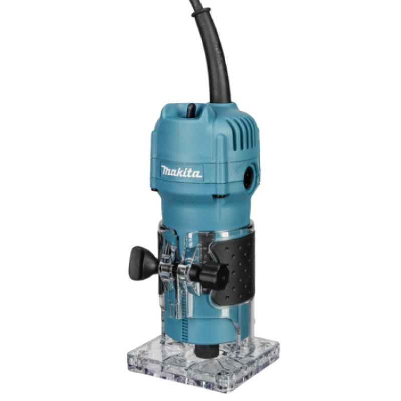 Fresadora Router Makita 3709 530 w Con Base Acrílica