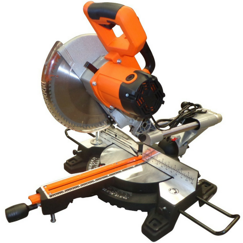 Sierra Ingletadora Telescópica Lusqtoff 10" 255mm 1800w