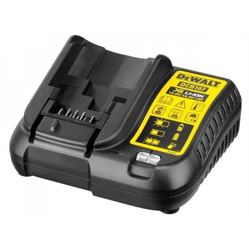 Cargador Bateria Dewalt 12v 20v Ion Litio Dcb107 40mi