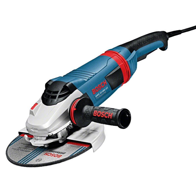 Amoladora Angular 7” Bosch Gws 22-180 Lvi 2200w - Amoladoras 7” - 180mm ...